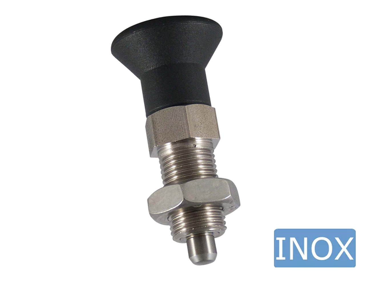 Rastbolzen (Arretierbolzen) mit Sechskantbund - Stahl - Verpas B.V.