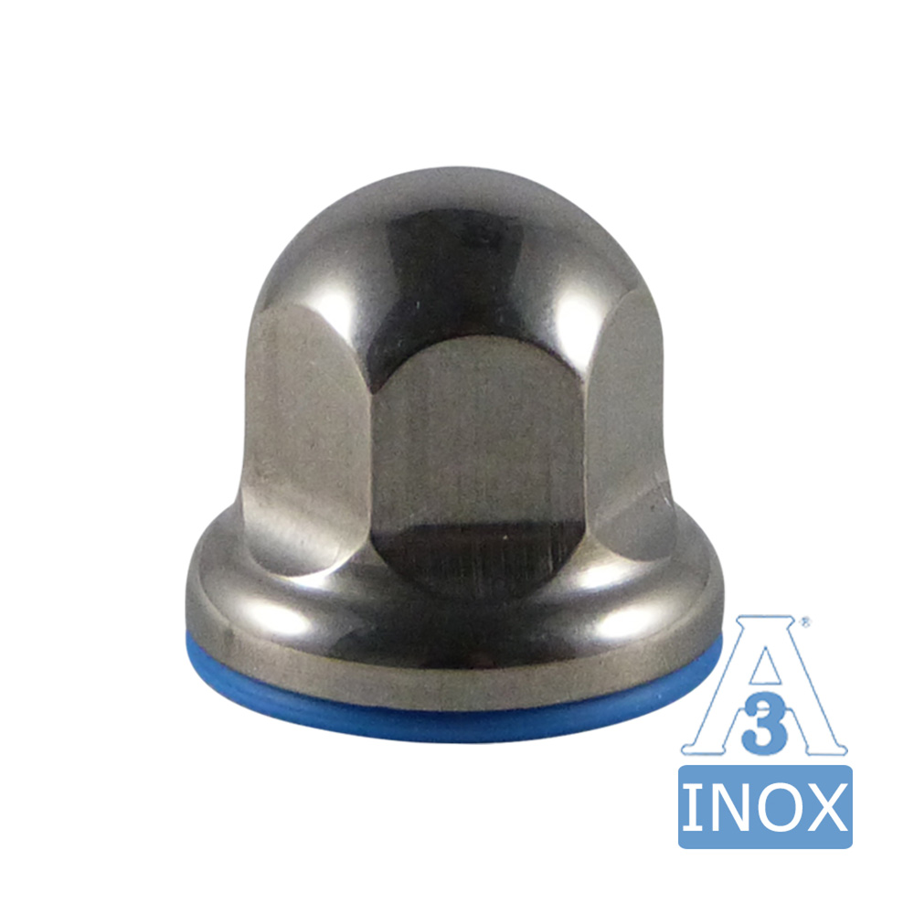 Hutmutter Edelstahl – 3A Hygiene Standard - verpas